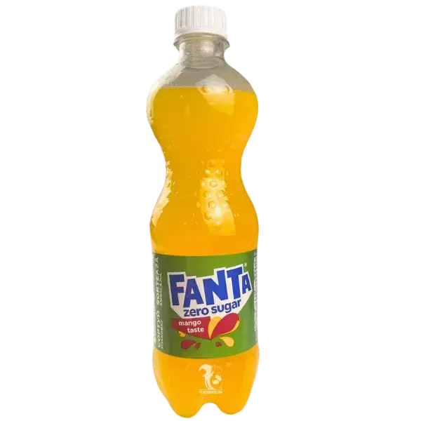 Напій газований Fanta Mango Zero sugar, 500мл купити в Києві, Україні ...